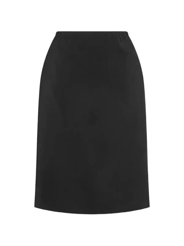 THE ROW Ivera Midi Skirt - Black