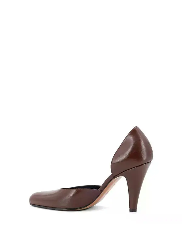 THE ROW Ornella D'orsay Pointed-toe Pumps