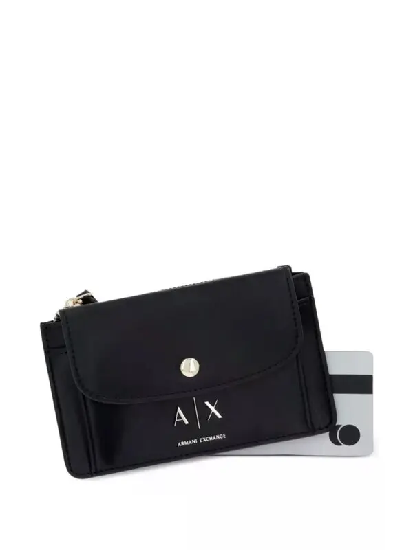 Armani Exchange Logo-print Wallet