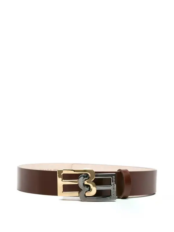 Barbara Bui Logo Buckle Belt - Brown