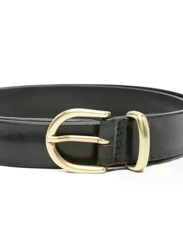 DA.D Leather Belt With Buckle Fastening