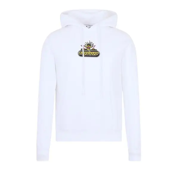 Off-White 90s Dj Slim Hoodie - White