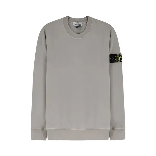 Stone Island Basic Crew Neck Sweatshirt - Grey
