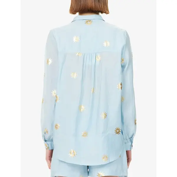 NEVER FULLY DRESSED Sun Miley Printed Woven Shirt