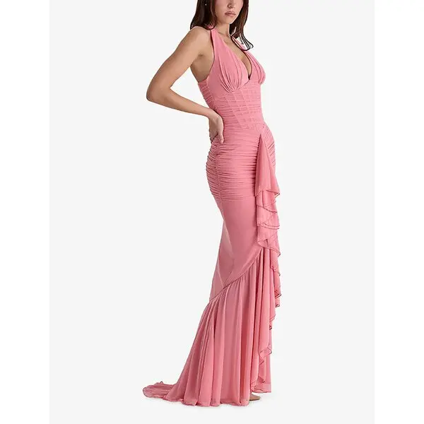 carmine maxi dress Carmine Maxi Dress | Green Floral