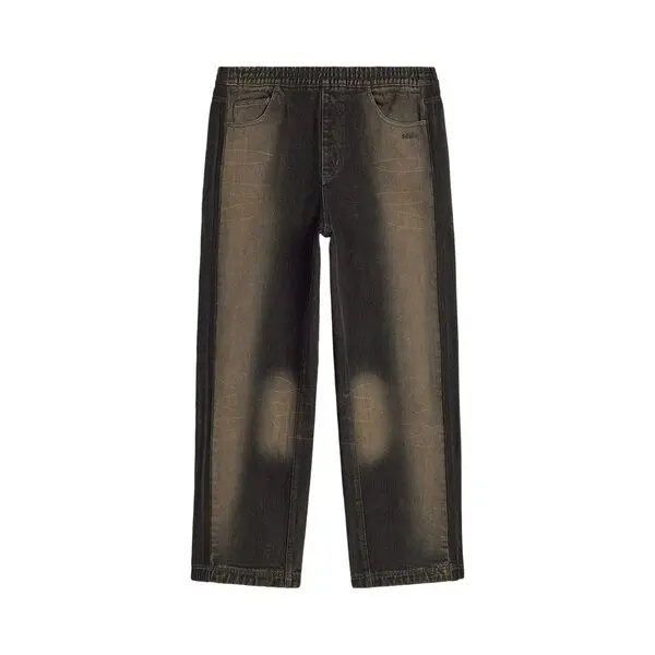 Adidas X Avavav "carbon" Denim Pants - Black