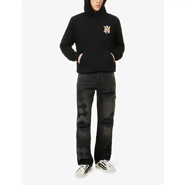 Amiri Graphic-print Cotton Hoody