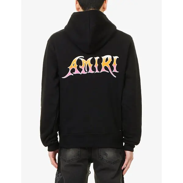 Amiri Graphic-print Cotton Hoody