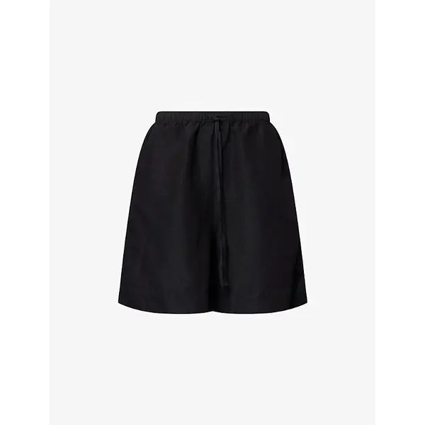 Rails Relaxed Cotton Shorts - Black