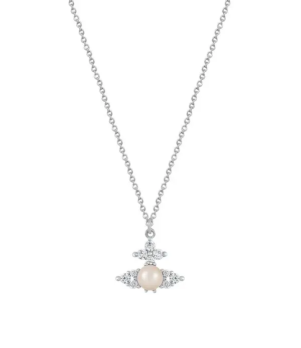 VIVIENNE WESTWOOD Feodora Pendant Necklace - Silver