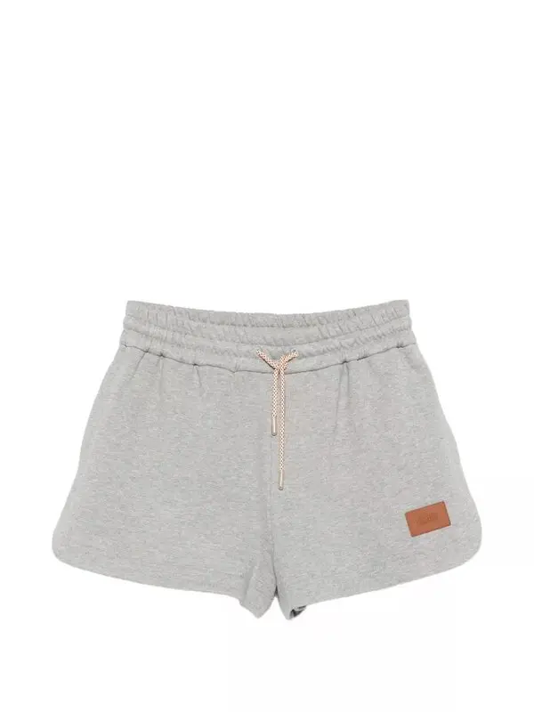 Fendi Logo Patch Track Shorts