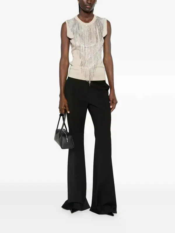 Sportmax Embellished Fringe Top