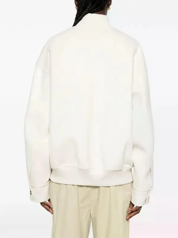 Sportmax Ribbed-trim Zip-up Jacket