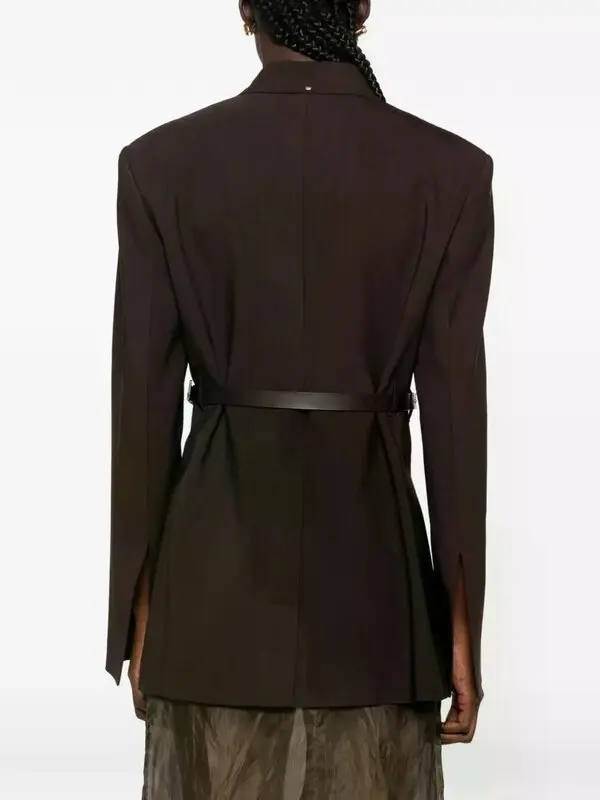 Sportmax Belted Wrap-style Blazer