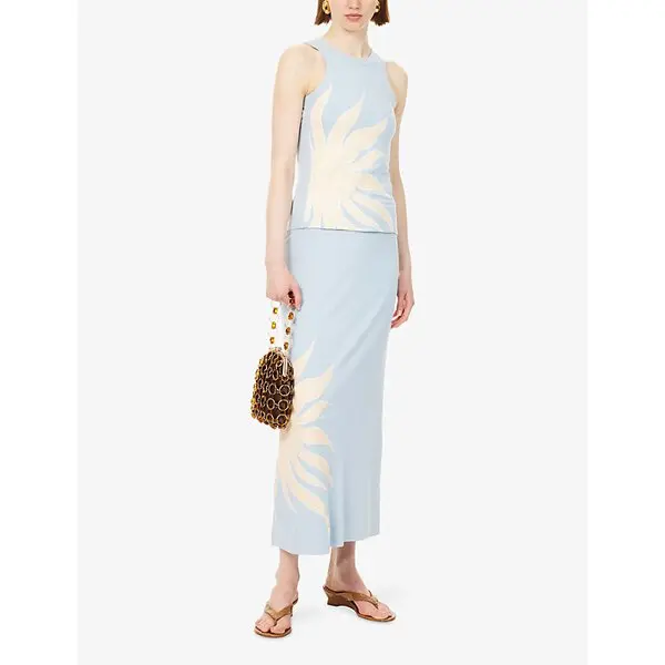 NEVER FULLY DRESSED Sol Rib Knit Tank Top