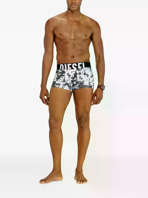 DIESEL® Logo-waistband Boxer Briefs