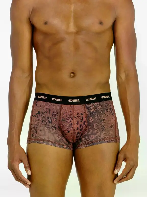 DIESEL® Three-pack Of Stretch Cotton Boxer Briefs