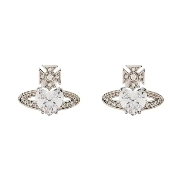 VIVIENNE WESTWOOD Ariella Orb Earrings - Silver