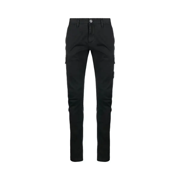 Stone Island Cargo Pants - Black