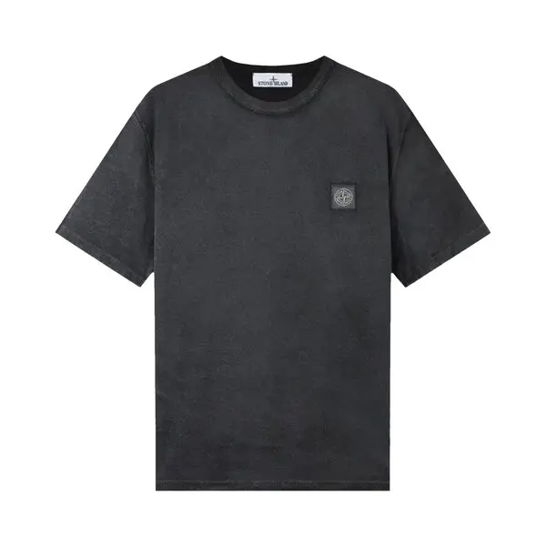 Stone Island Crewneck Short-sleeve T-shirt - Black