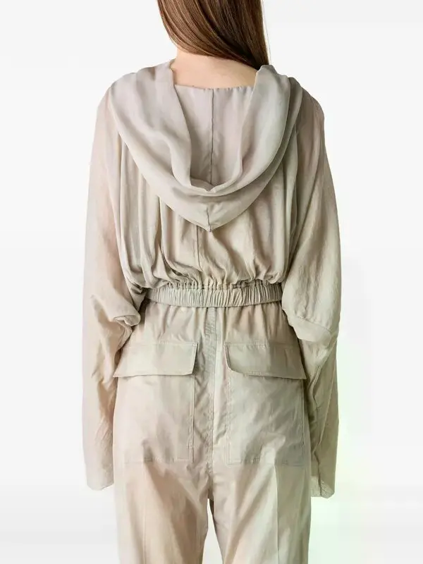 Rick Owens Cropped Hooded Top