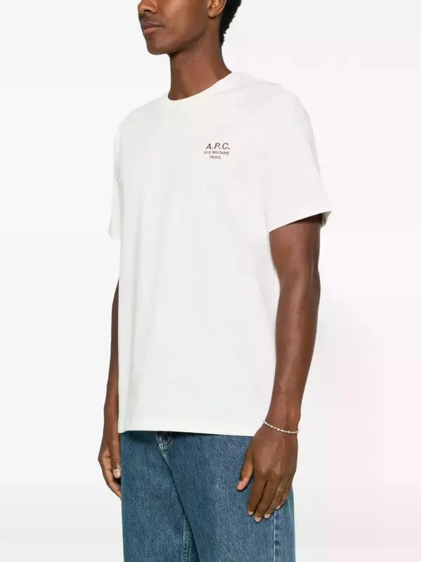A.p.c. Rue Madame Logo-embroidered T-shirt