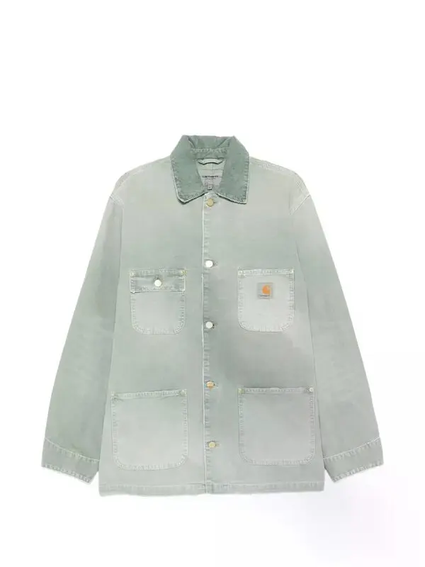 Carhartt Work In Progress Corduroy-collar Logo-patch Jacket