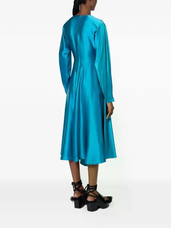 ROKSANDA Yelin Asymmetric Hem Midi Dress