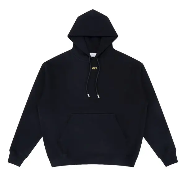 Off-White Sprayed Arrow Hoodie - Black