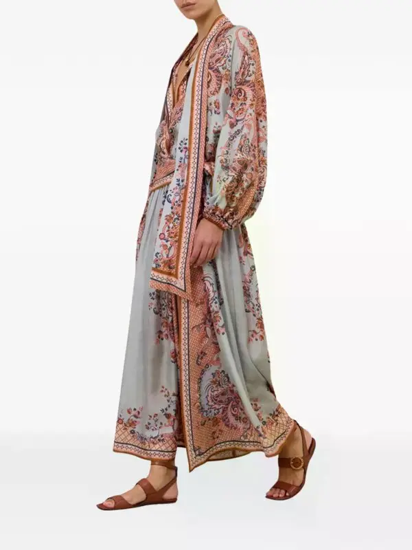 Zimmermann Aster Tie-neck Blouse
