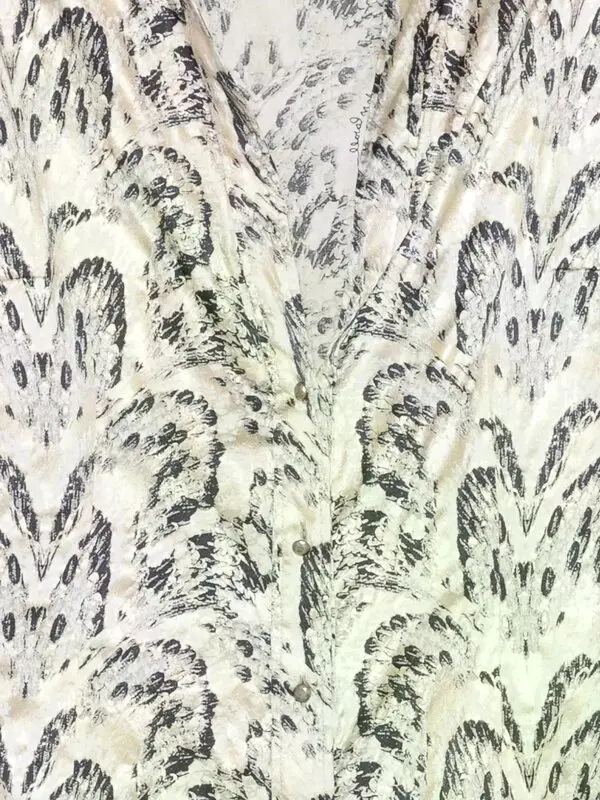 Roberto Cavalli Abstract Print Shirt