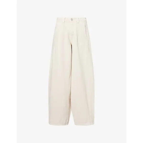 DAMSON MADDER Erika Barrel-leg Jeans - Stone