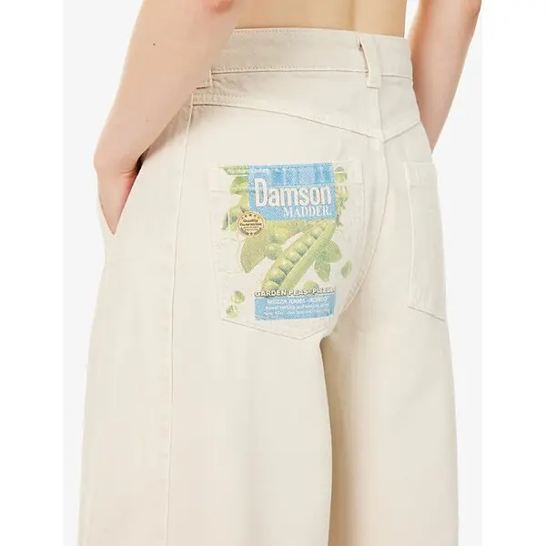DAMSON MADDER Erika Barrel-leg Denim Jeans