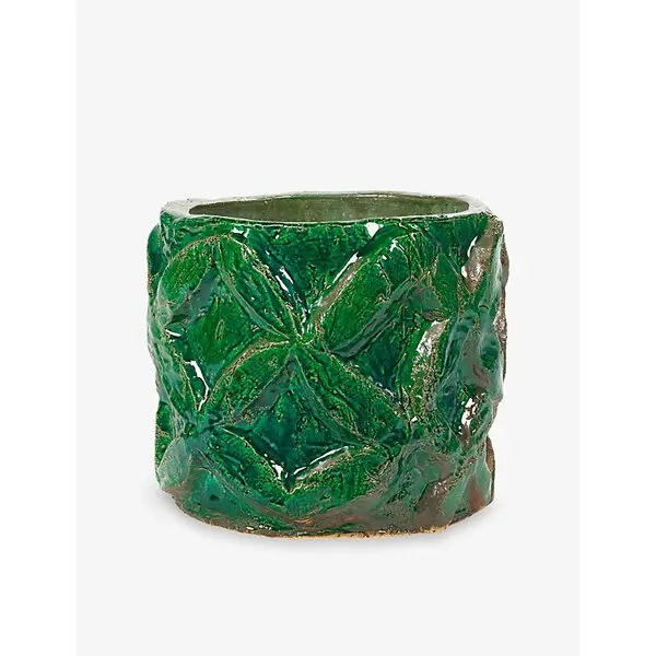 SERAX Look At Me Extra Small Earthenware Flower Pot - Green