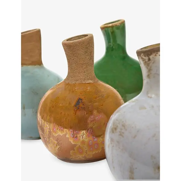 SERAX Pastels Medium Assorted Earthenware Bottle Vase
