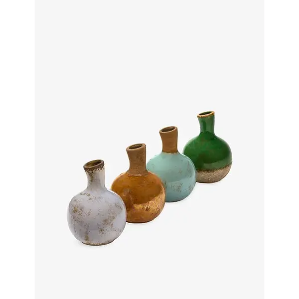 SERAX Pastels Medium Assorted Earthenware Bottle Vase
