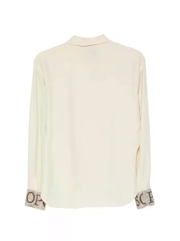 Moschino Embellished Cuff Shirt
