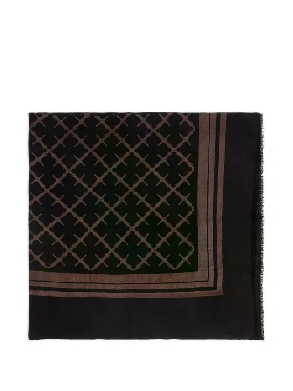 BY MALENE BIRGER Cornelis Patterned Scarf - Black