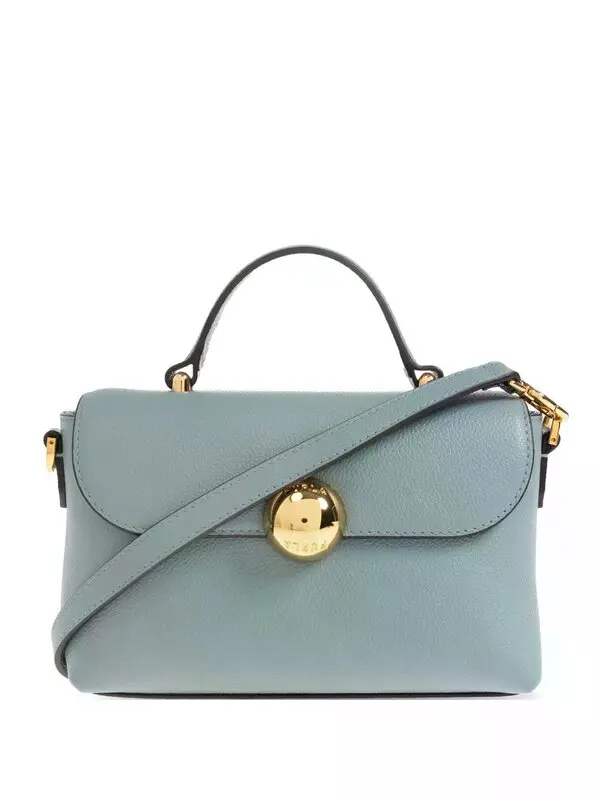 Furla Moonlight Leather Tote Bag - Blue
