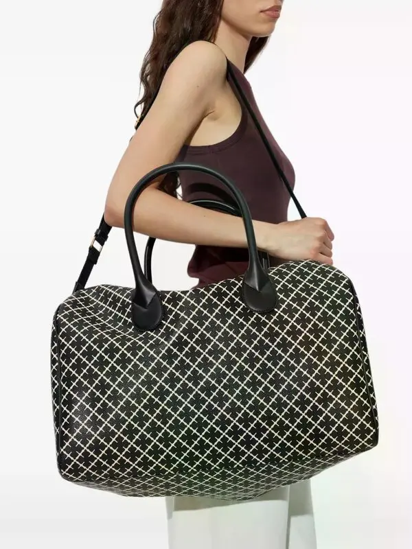 BY MALENE BIRGER Lullu Geometric Print Weekend Bag