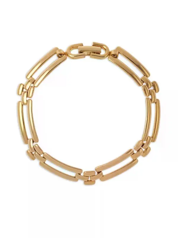 MONET 22kt -plated Chain Link Bracelet