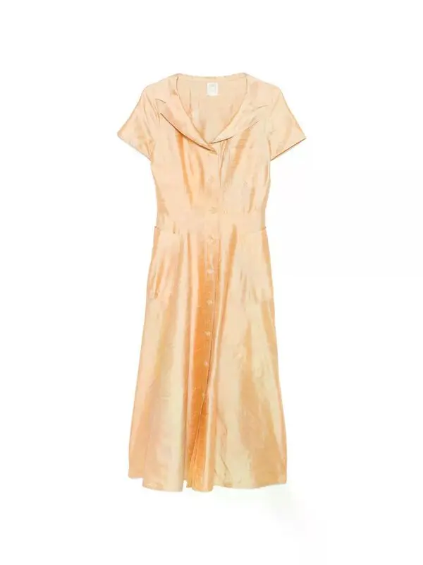 Gianfranco Ferre Silk Midi Dress