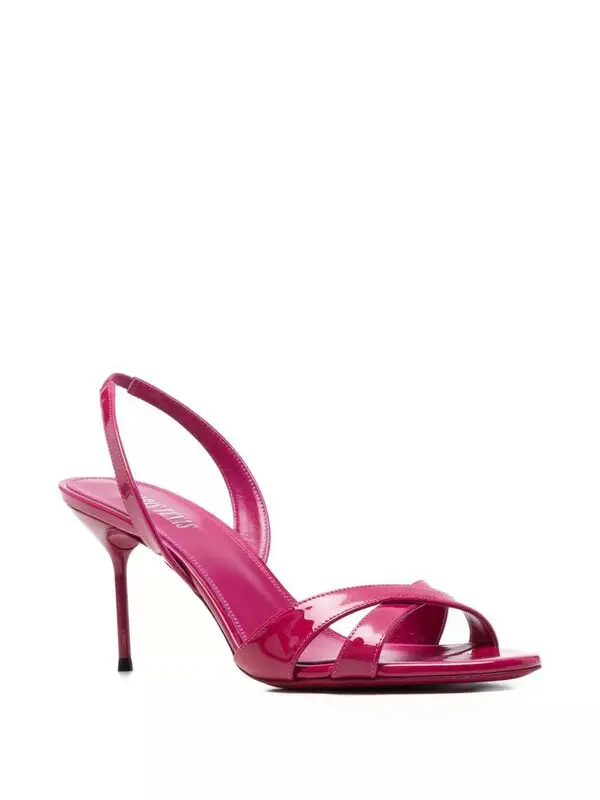 Paris Texas Patent Slingback Sandals