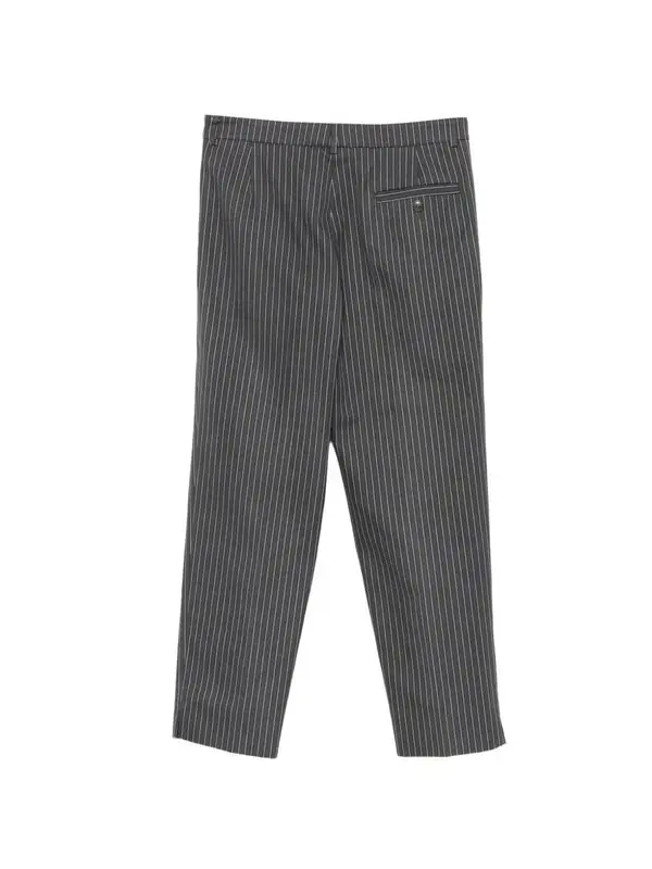 Miu Miu Cotton Pinstripe Tailored Trousers