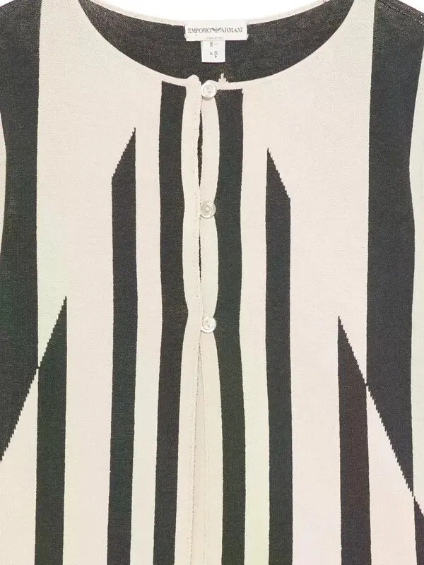 Giorgio Armani Striped Cardigan