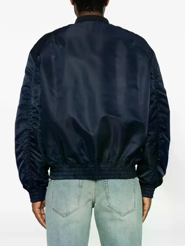 Valentino Garavani V-logo Zip-up Bomber Jacket