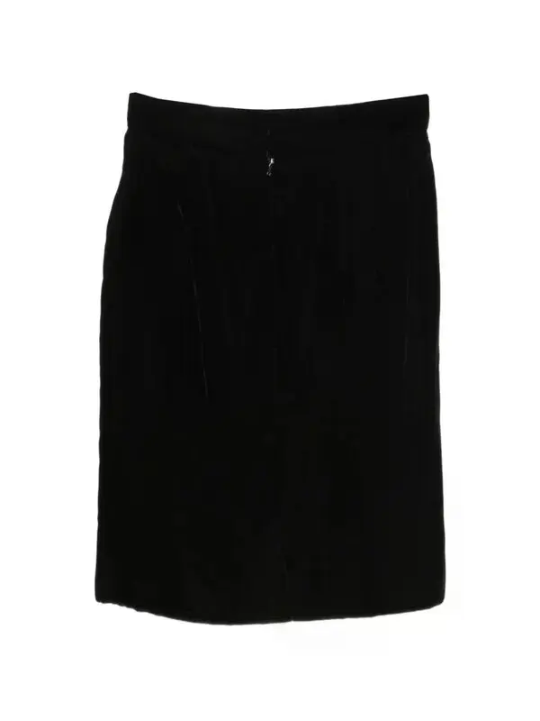 Valentino Garavani 1980s Zip-fastening Mini Skirt