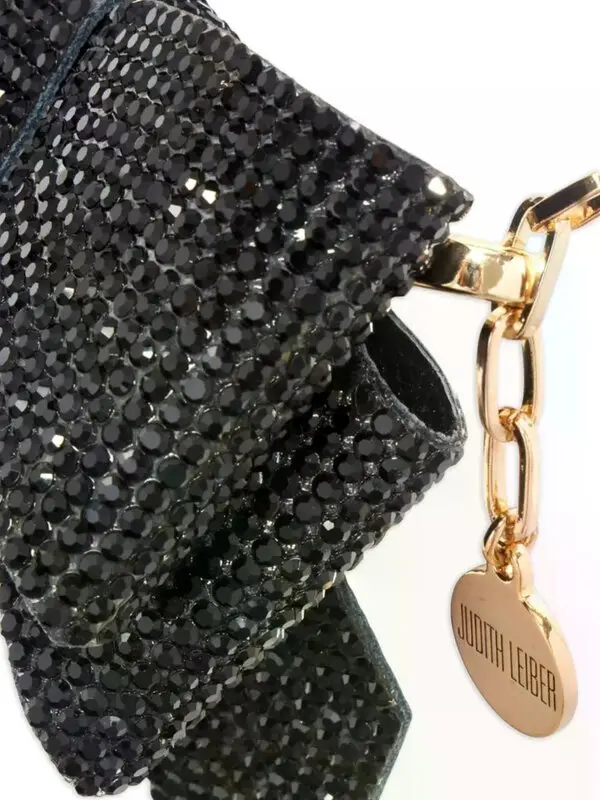 Judith Leiber Embellished Bow Belt