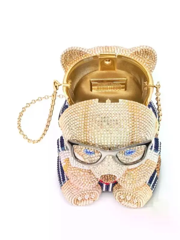 Judith Leiber Teddy Bear Clutch Bag