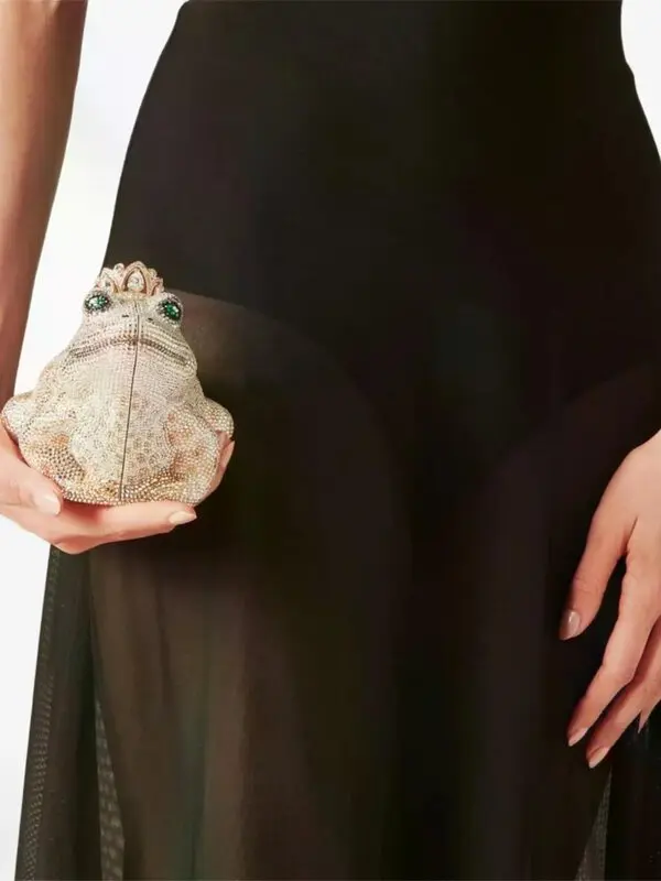 Judith Leiber Frog Prince Charming Clutch Bag